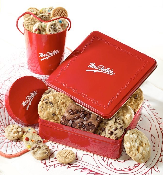 Custom Food Grade Cookie Tin Containers Box With Logo Printing ...